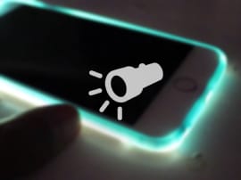 How to Enable iPhone's Rear-Facing LED Flashlight With Simple Taps ...